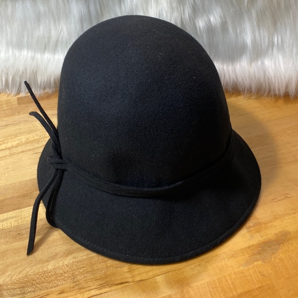 croft & barrow | Accessories | Croft Barrow 0 Wool Black Hat With Band ...
